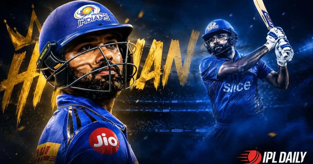 Rohit Sharma IPL Career Stats: Complete Year-by-Year Breakdown