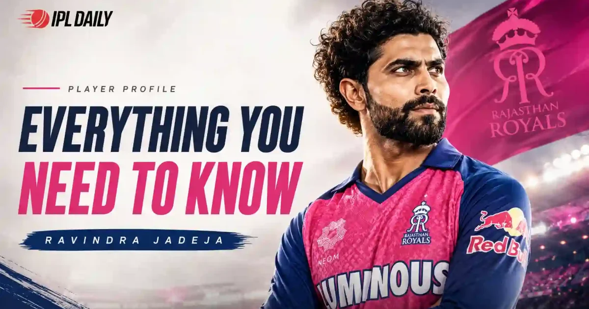 Ravindra Jadeja IPL Stats 2026: The Rockstar's Complete IPL Story